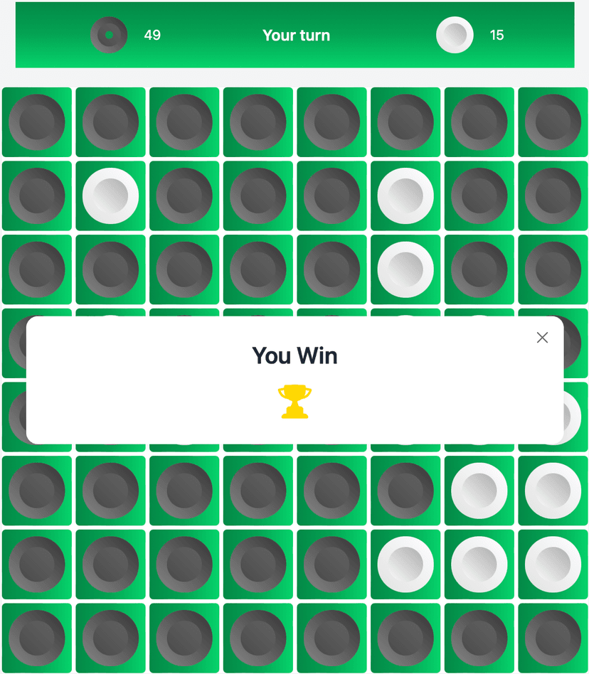 Othello Game - Play Classic Reversi Online